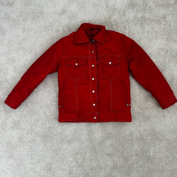 Gerry Weber | Jackets & Coats | Vintage Gerry Down Coat Ski Red | Poshmark